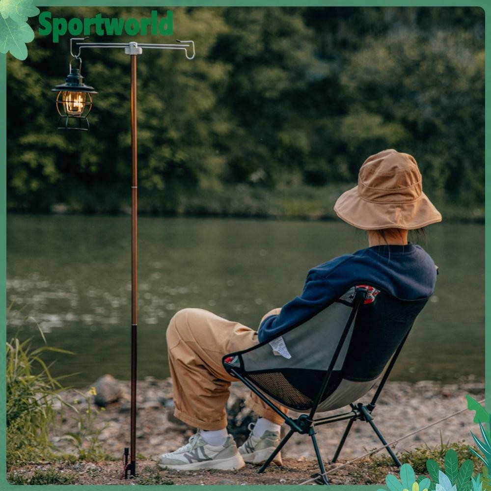 Outdoor Folding Light Stand Aluminum Alloy Camping Bracket Thick Light ...