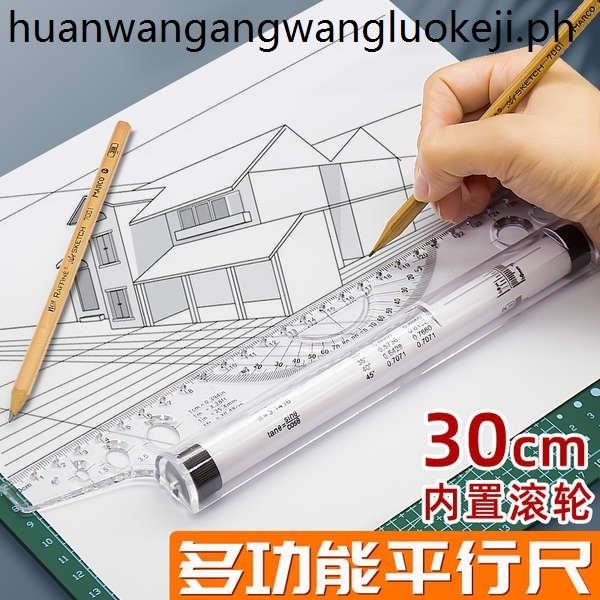 30cm Design Angle Parallel Ruler Drawing Ruler Architectural Register ...