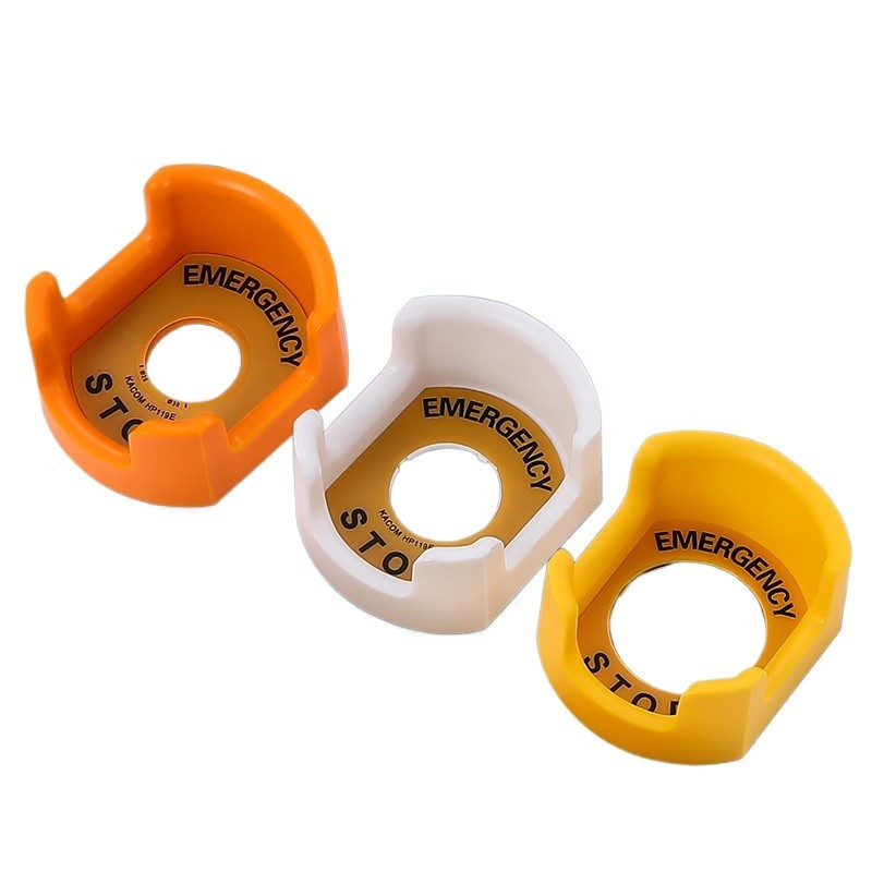 22 30 42MM emergency stop switch big ingot button box protective cover ...