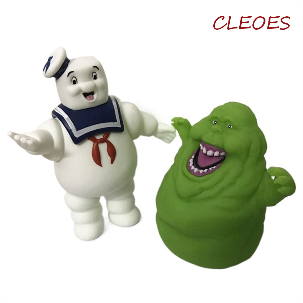 CLEOES Ghostbusters Figure, Green Ghost StayPuft Slimer Action Figure ...
