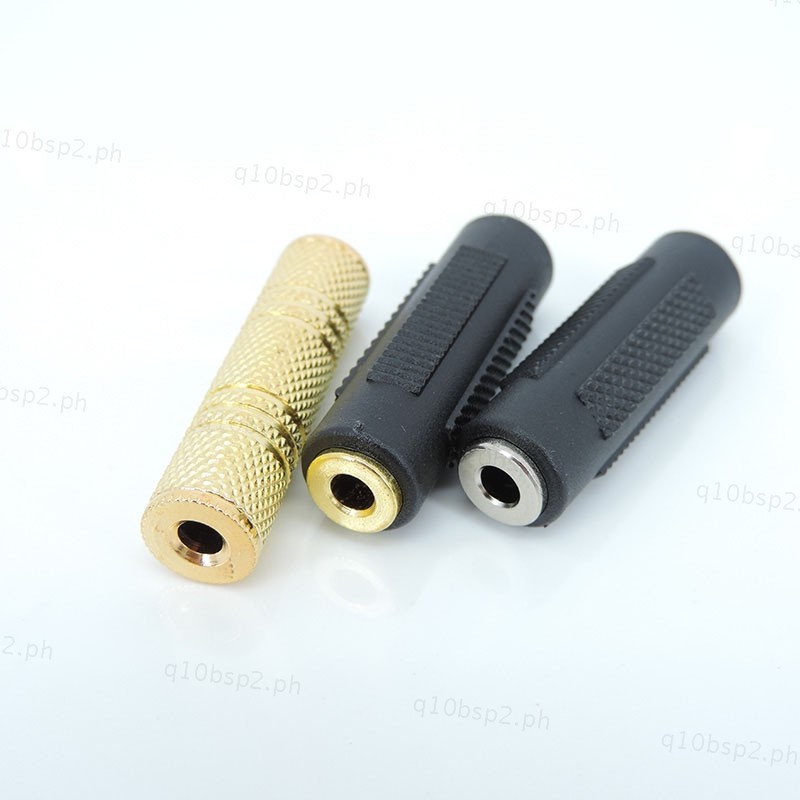 3.5mm Female to 3.5mm Female Jack Stereo Connector Coupler Adapter ...