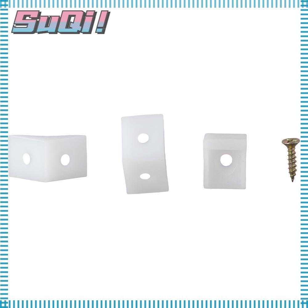 HI-SUQI Closet Corner Code, Plastic Triangle Cabinet Connector ...