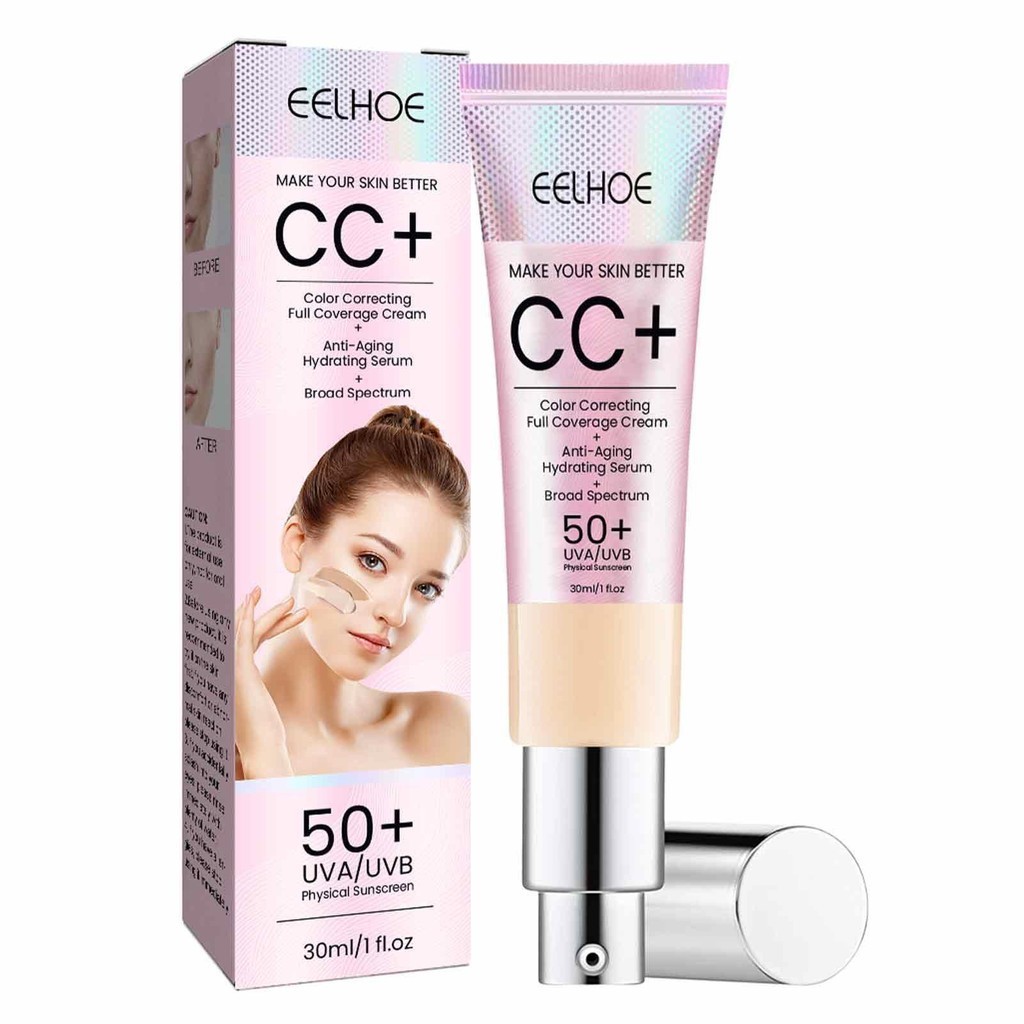 CC Cream with SPF Color Correcting Moisturizer with SPF 50 Summer ...