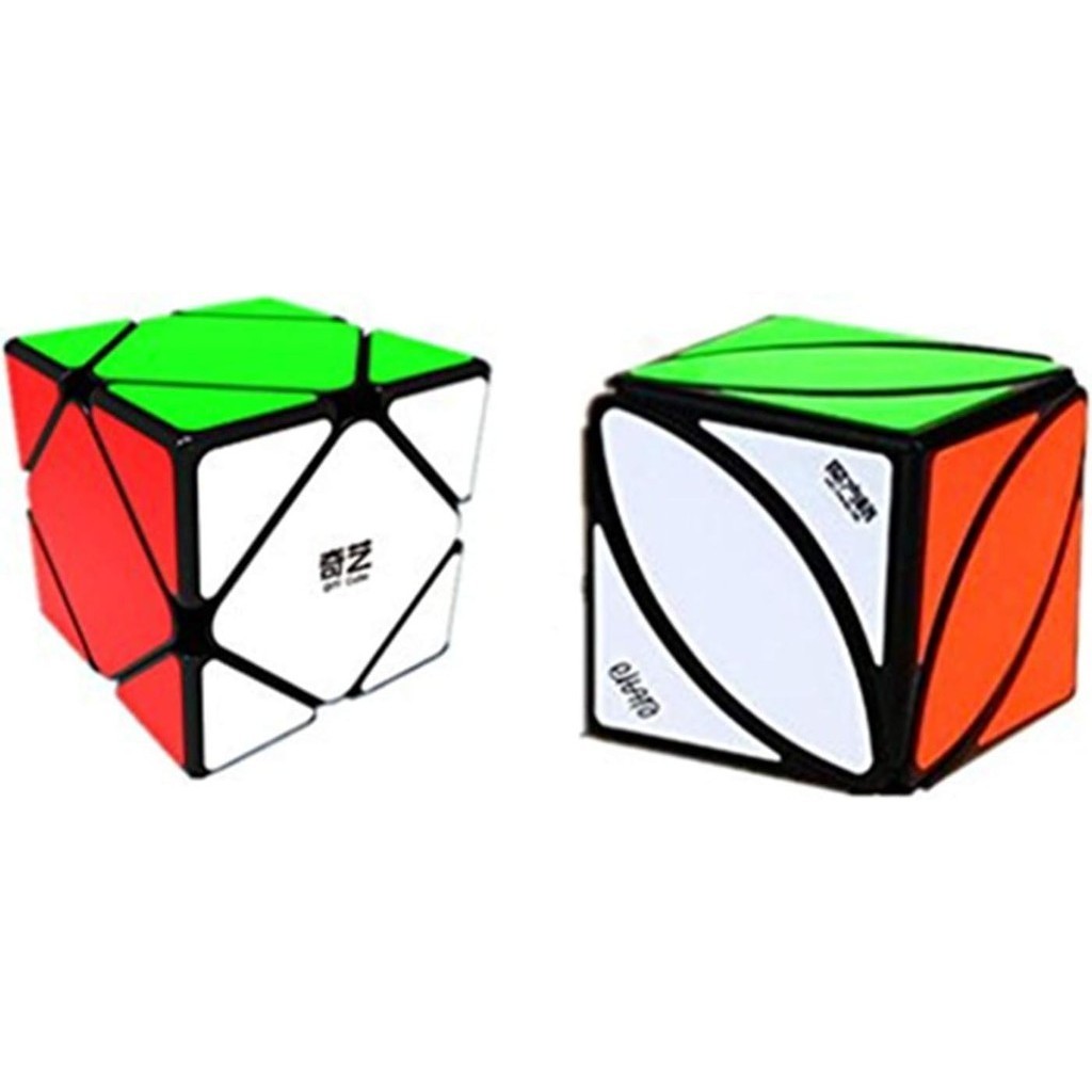 Qiyi Toys Ivy Cube Black Magic Cube with Skewb Cube Black Magic Cube ...
