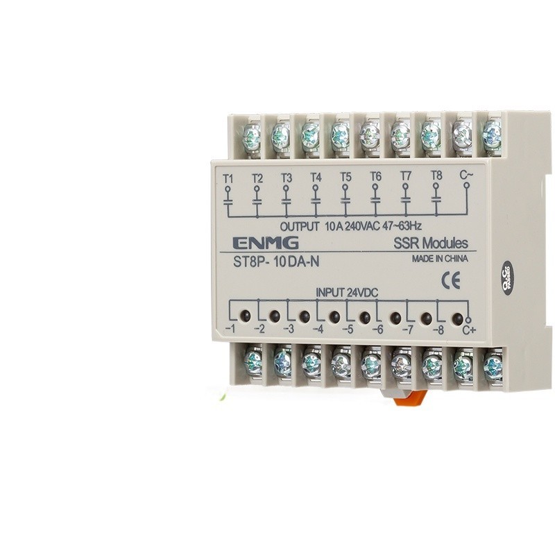 enmg optical isolation multi-channel solid state relay module 24V DC ...