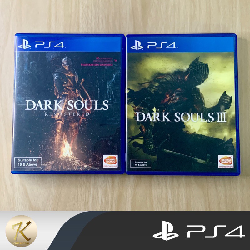 PS4 Game Disc: Dark souls 3/Dark souls Remastered (2nd Hand) Ready To ...