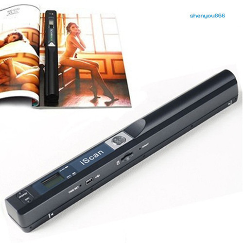 SY-Portable 900DPI Handyscan Photo Document Book Scanner Handheld ...