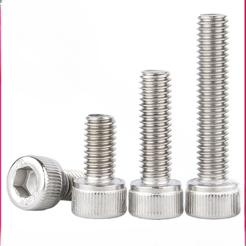 Sus304 Stainless Steel Fine Thread Hexagon Socket Bolt M6/M8/M10 ...