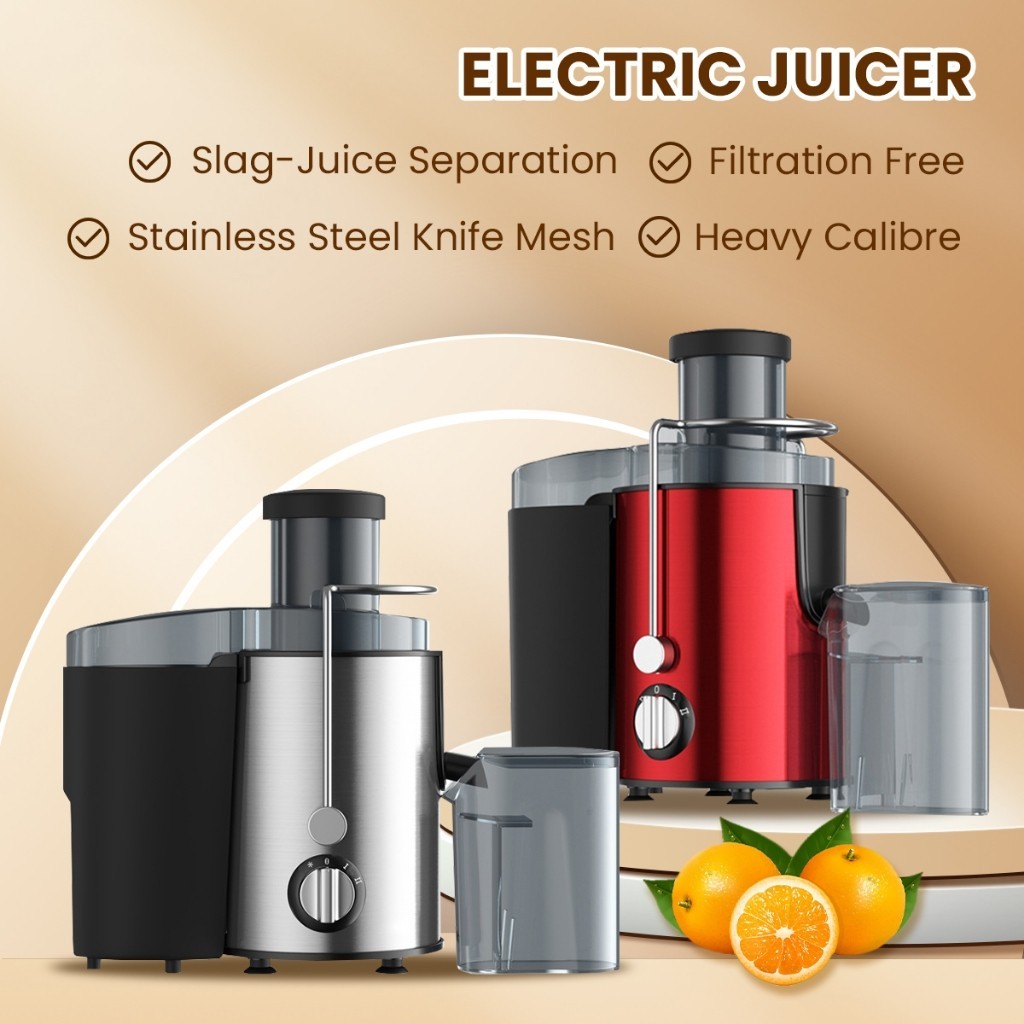 Electric Juicer Original 1.5L Vegetable & Fruit Juicer 4 in 1 Blender ...