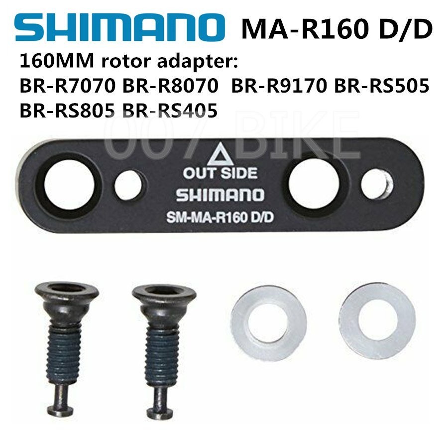 SHIMANO Road Bike Rotors Adaptor MA-R160 Brake Adaptor 140 To 160mm ...