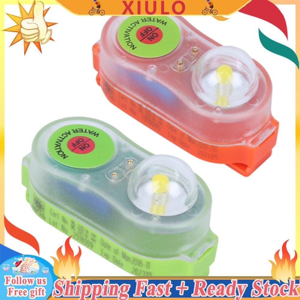 Xiulo Life Jacket Light Lamp LED Seawater Self-Lighting Saving ...
