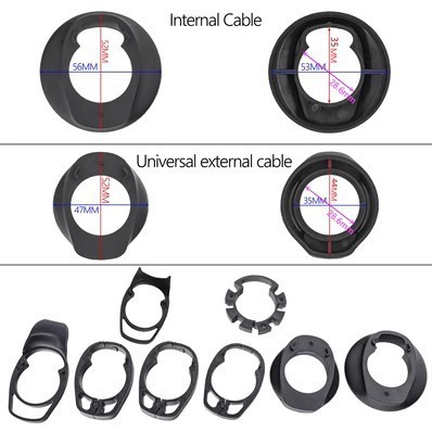 Road Bike Bicycle Stem Handlebar Spacer Set For the one 1-1/8(28.6mm ...