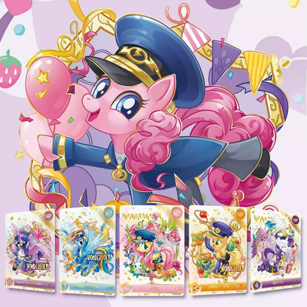 Free Shipping KaYou My Little Pony Card 30 Packs 100PCS Cards Fluttershy SSR Card Pack | Shopee ...