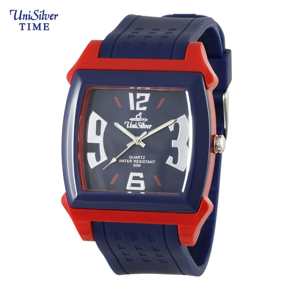 UniSilver Time Kandy Krushhh UniSex Blue / Red Watch ( Regular Size ...