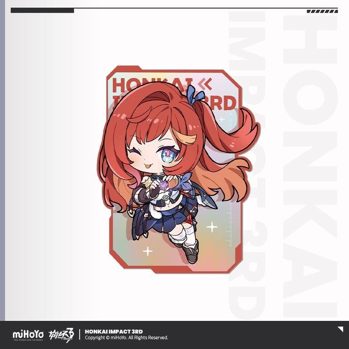 Senadina Q version Character Ticket 14cm - Honkai Impact 3rd | Shopee ...