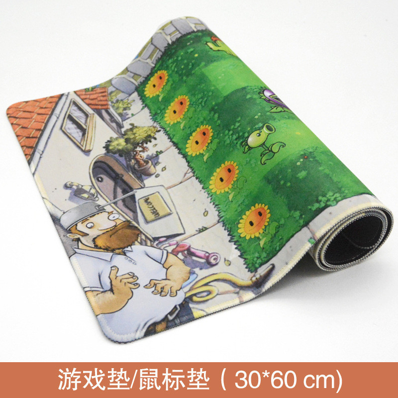 Plants vs. Zombies Toy Game Map Mouse Pad | Shopee Philippines