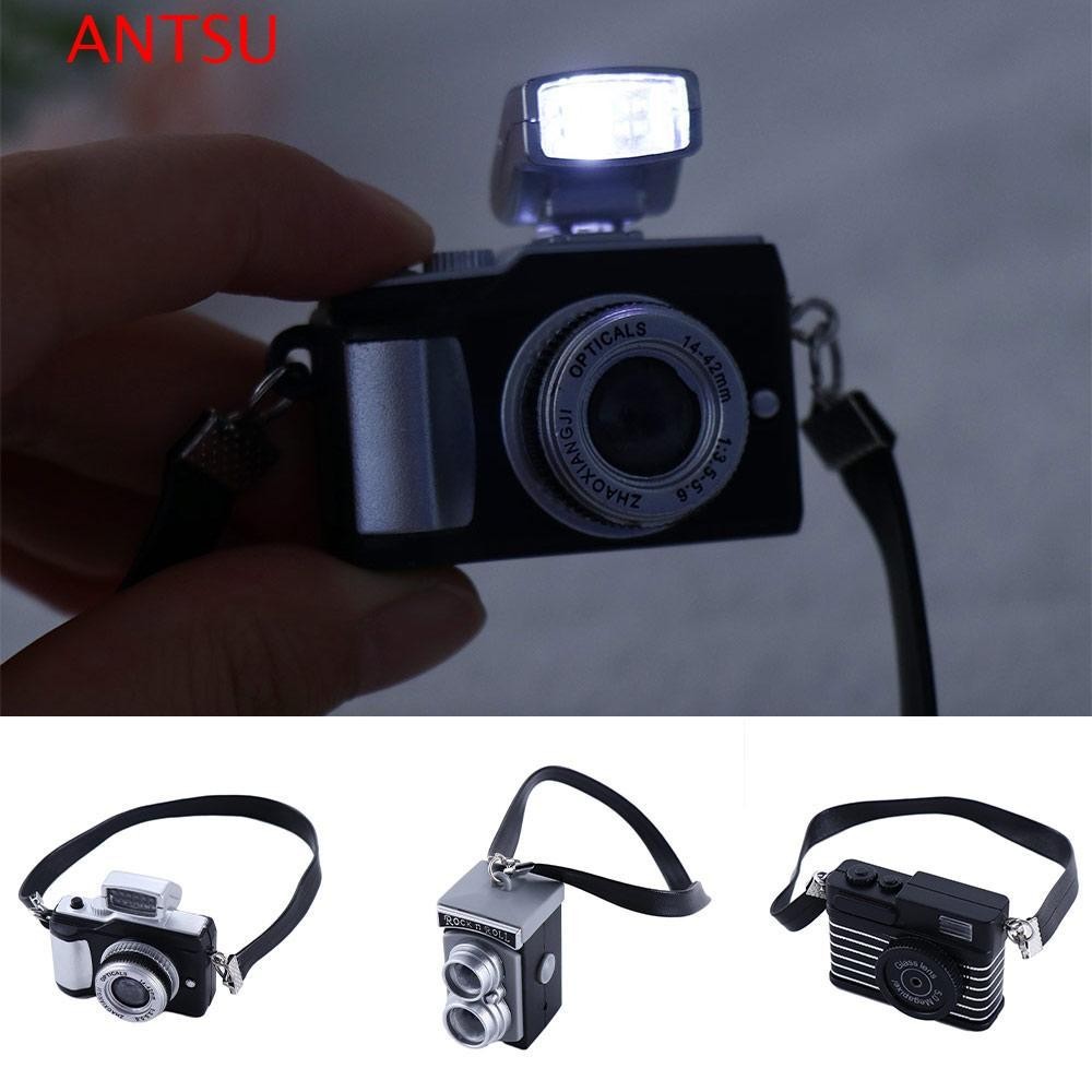 ANTSU Dollhouse Miniature Camera Dollhouse Decals Fashion Plastic Toy ...