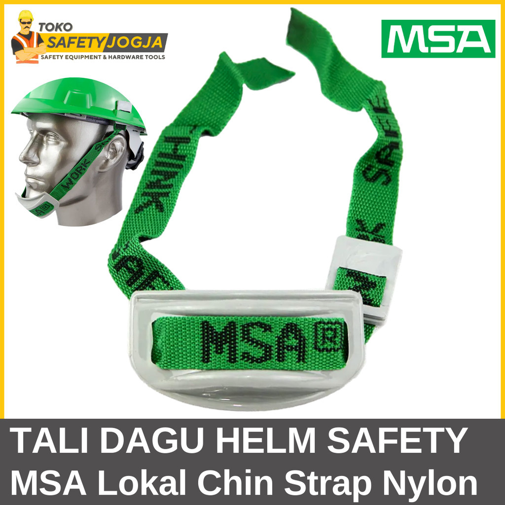 LOKAL MSA CHIN STRAP Helmet STRAP Local MSA Project SNI Nylon Material ...