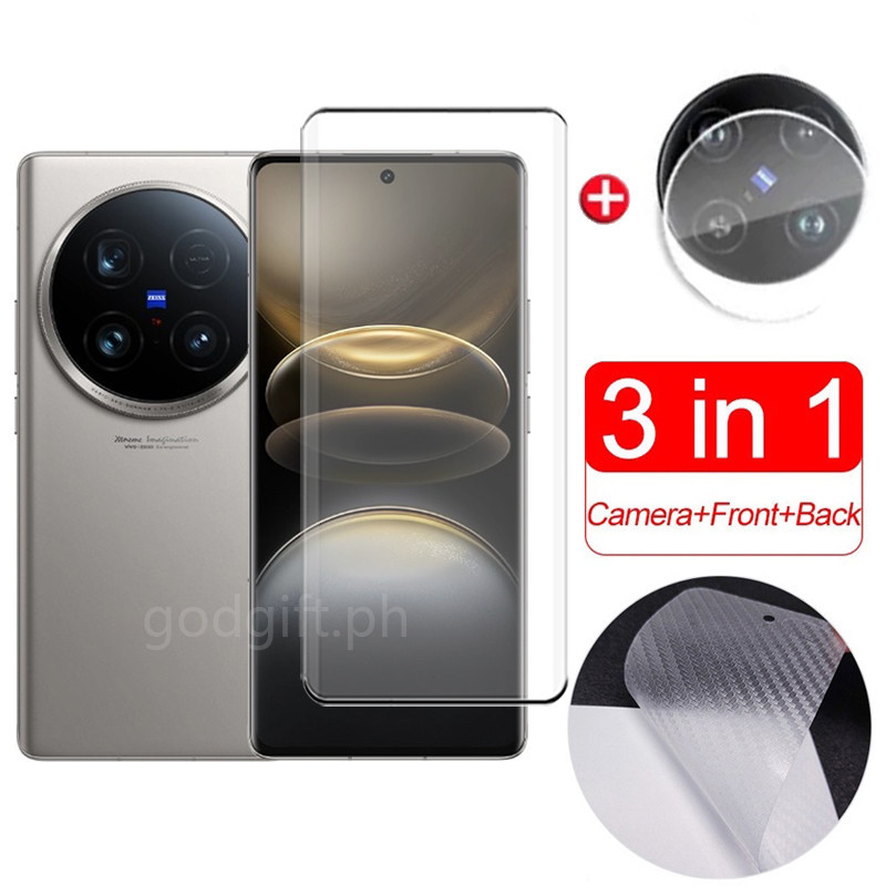 For Vivo X100 Ultra Tempered Glass Full Cover Screen Protector For Vivo X100 Ultra X100s X90 ...