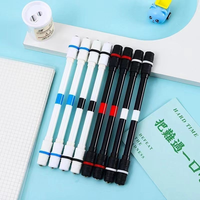 Rotating Pen Beginner Cool Decompression Pen Black Pen Primary School ...