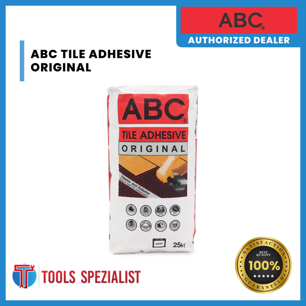 ABC TILE ADHESIVE 25KG/BAG | Shopee Philippines