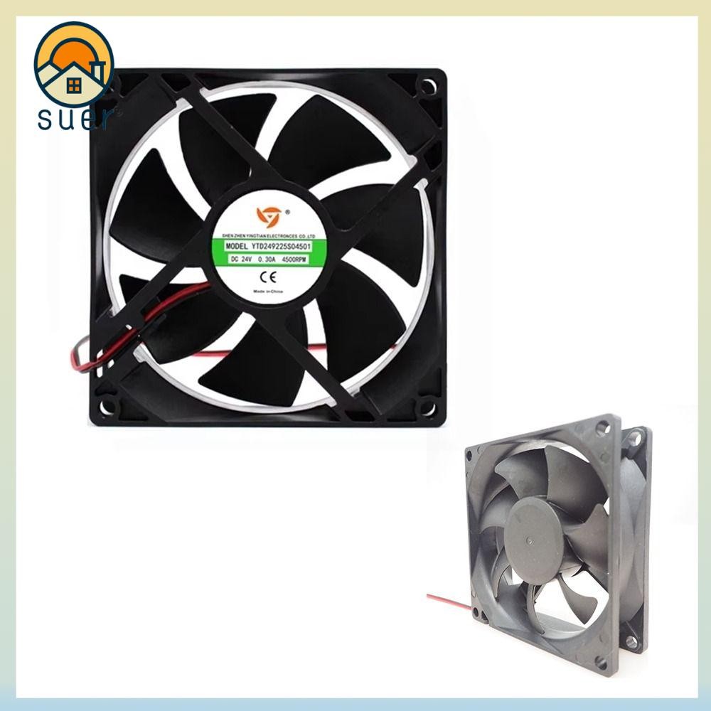 SUDEE Server Fan, 9CM 24V 0.30A 4500RPM Exhaust Welding|Cooling Fan ...