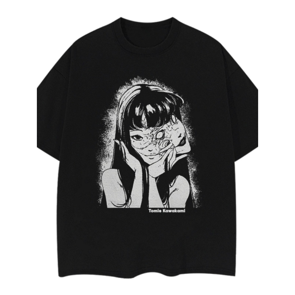 Ito Runji Kawakami Tomoe T-shirt, high street anime trendy brand short ...