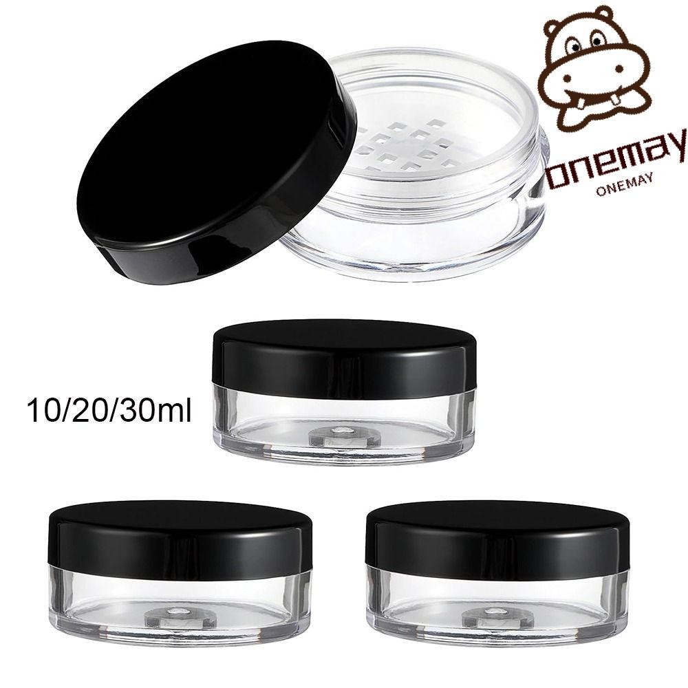 ONE-MAYSHOW 10ML/20ML/30ML Loose Powder Containers, Empty Reusable ...