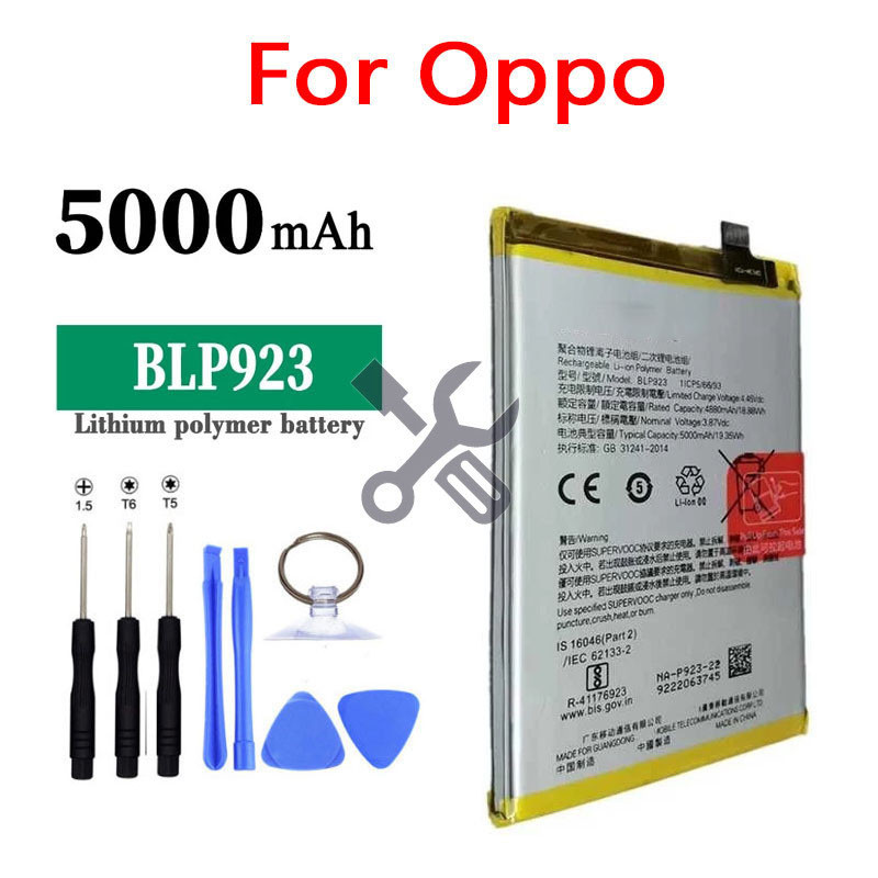 BLP923 Battery For Oppo A57 4G ( 2022 ) / A77 A97 5G / A77S / Realme ...