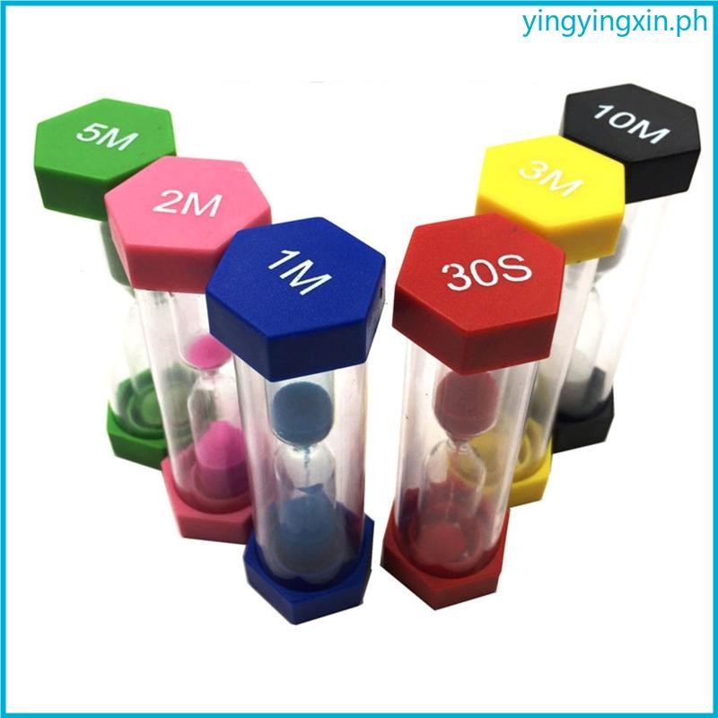 YIN Sand Timers for Children 1 3 5 10 Minutes Hourglass Sand Timer for ...