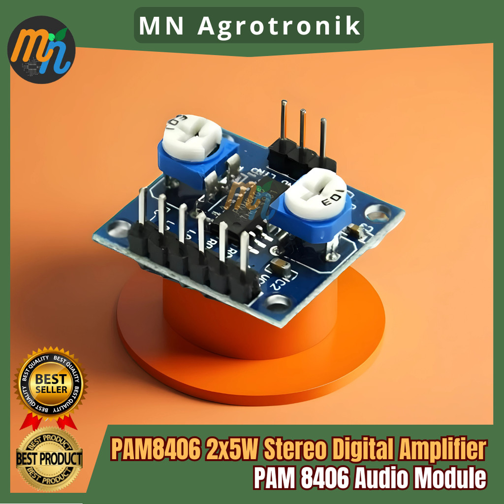 Pam8406 2x5W Stereo Digital Amplifier PAM 8406 Audio Module | Shopee ...