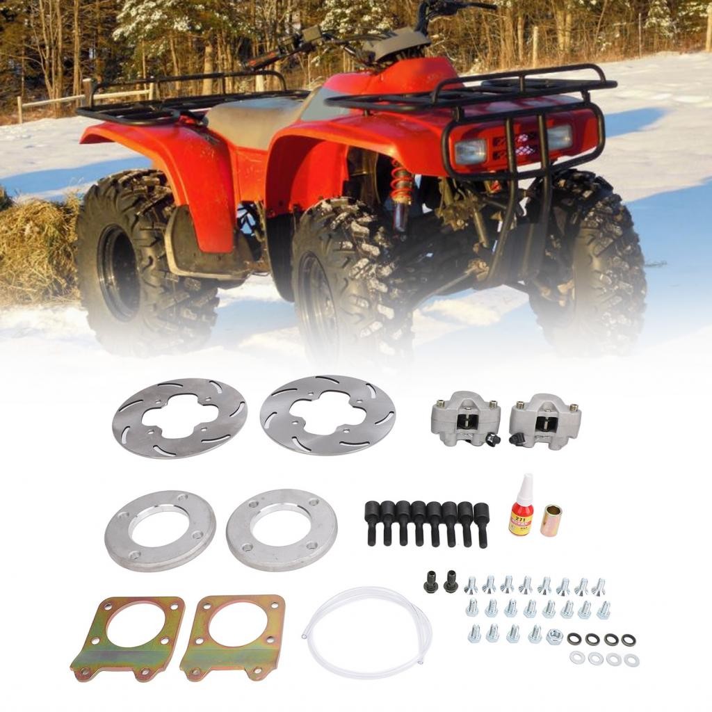 Haijiemall ATV Front Disc Brake Conversion Kit Enhanced Braking ...