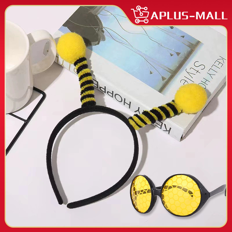 Bee Headband Bee Shape Headband Cosplay Sunglasses Bee Costume Headband ...