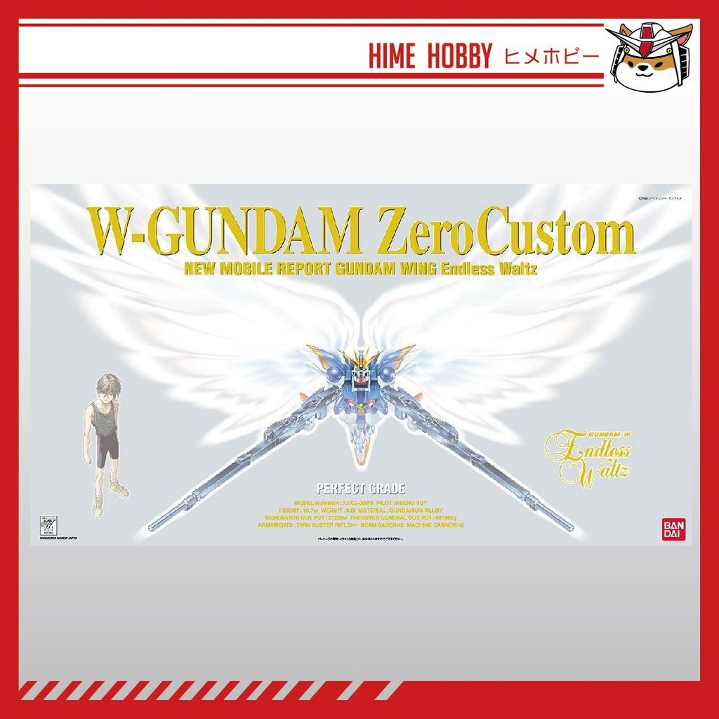 PG XXXG-00W0 Wing Gundam Zero Custom 1/60 Perfect grade | Shopee ...