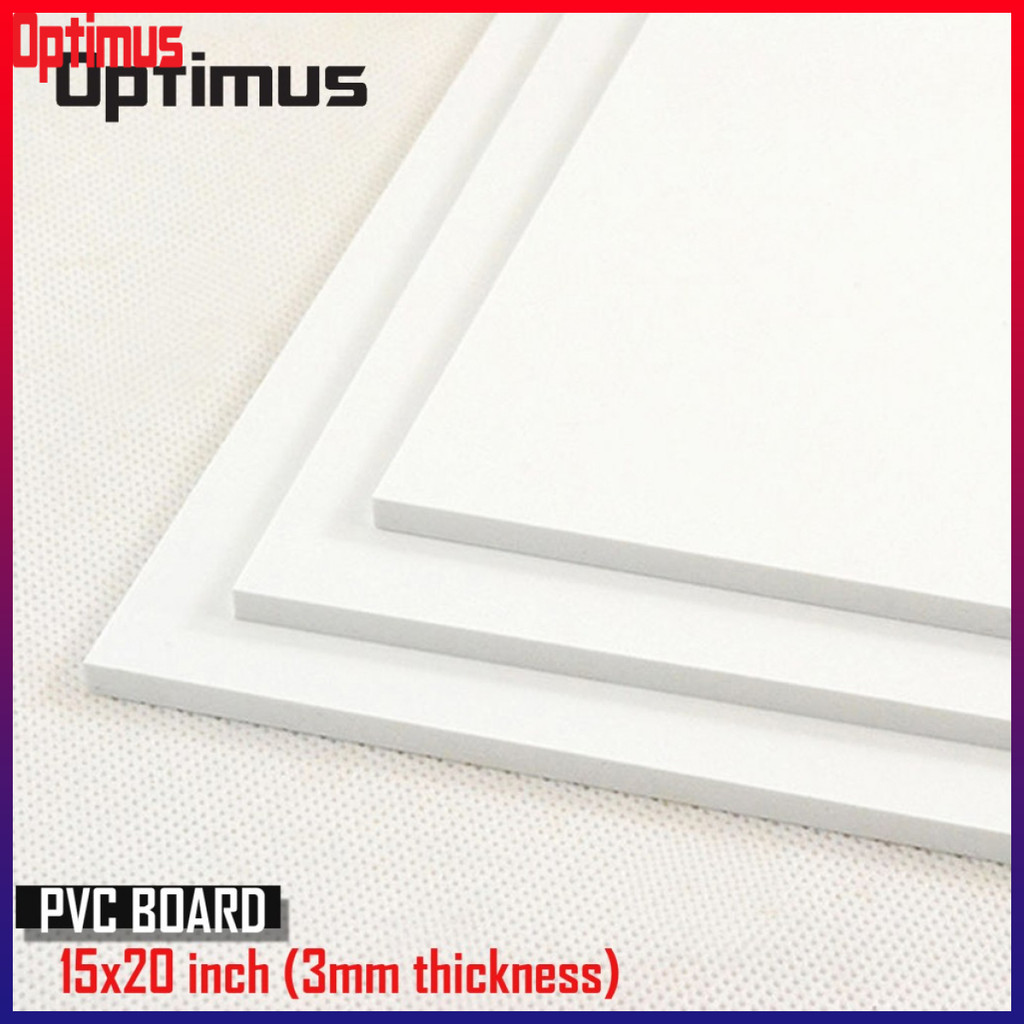Optimus Depot 3 Pieces White PVC Illustration Board Versaboard 15 x 20 ...