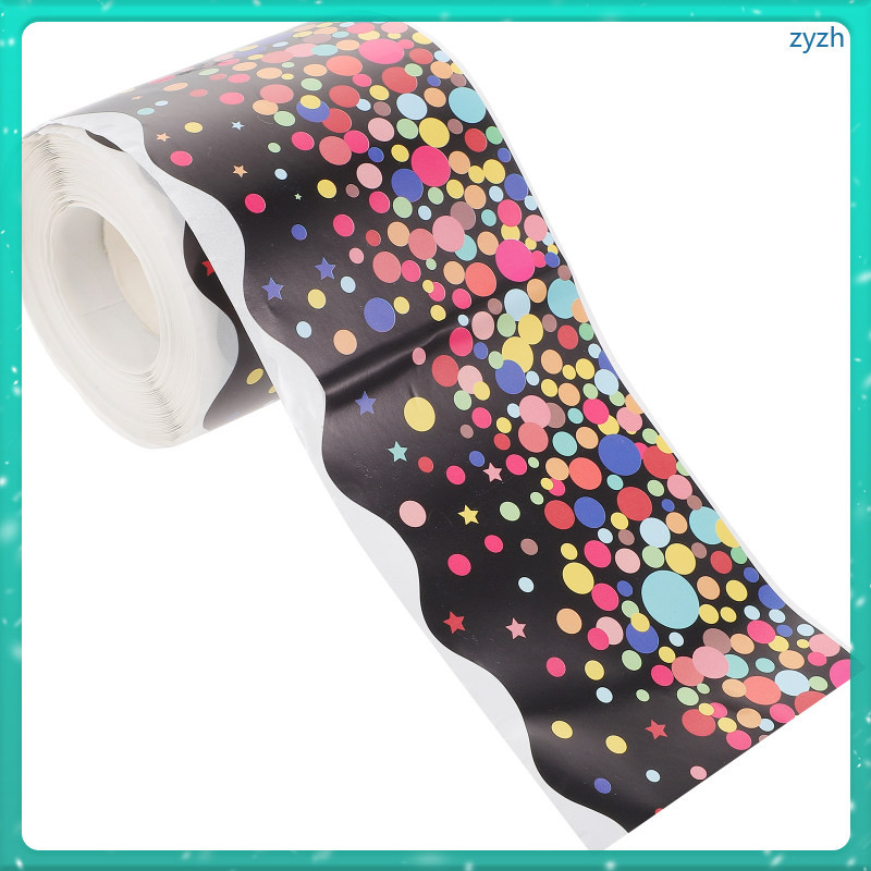 Whiteboard Fringe Wavy Edge Sticker Bulletin Borders Chalkboard Ruffles ...