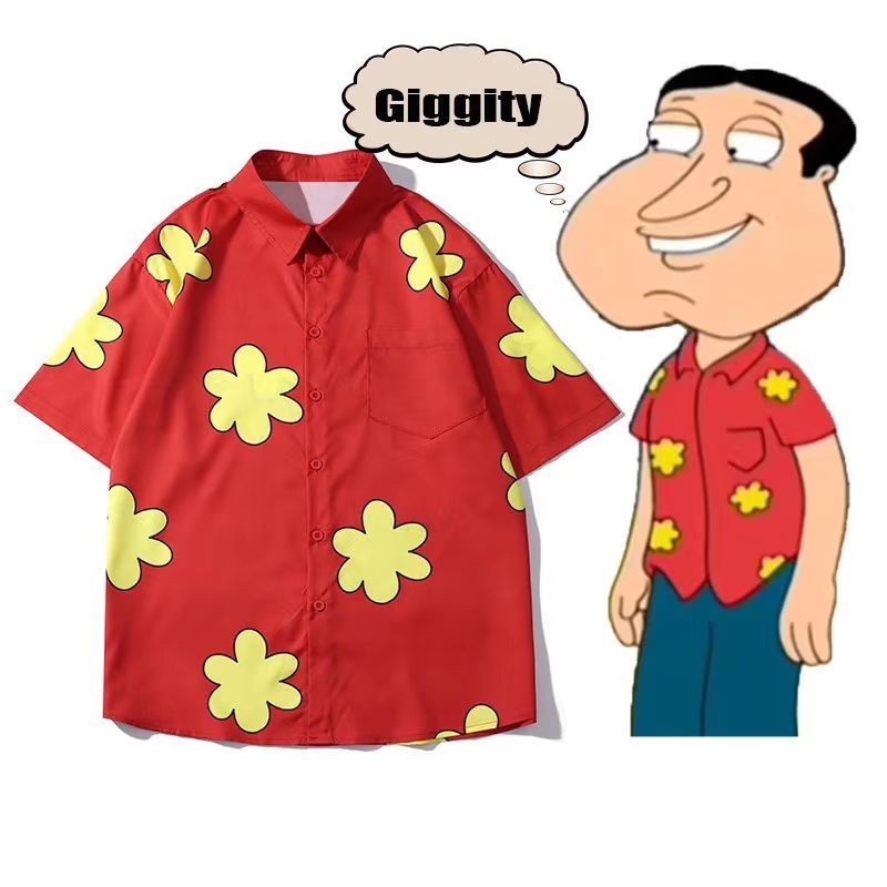 Family Guy Glenn Quagmire cosplay costumes Halloween Dress-up Comic-Up ...