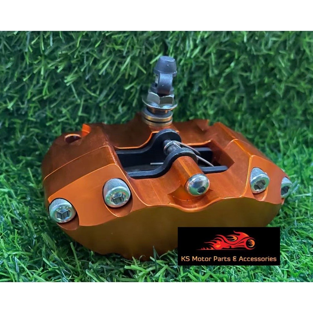 CNC motorcycle 25mm x 4 piston brake calipers pump 82mm mounting For ...