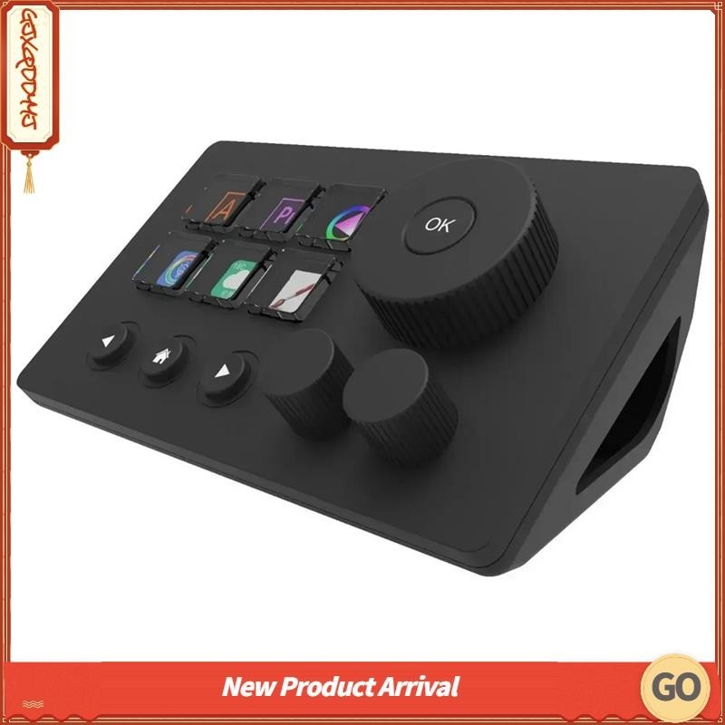 For Steam Deck Virtual Keyboard 6 Keys LCD Button Live Custom Button ...