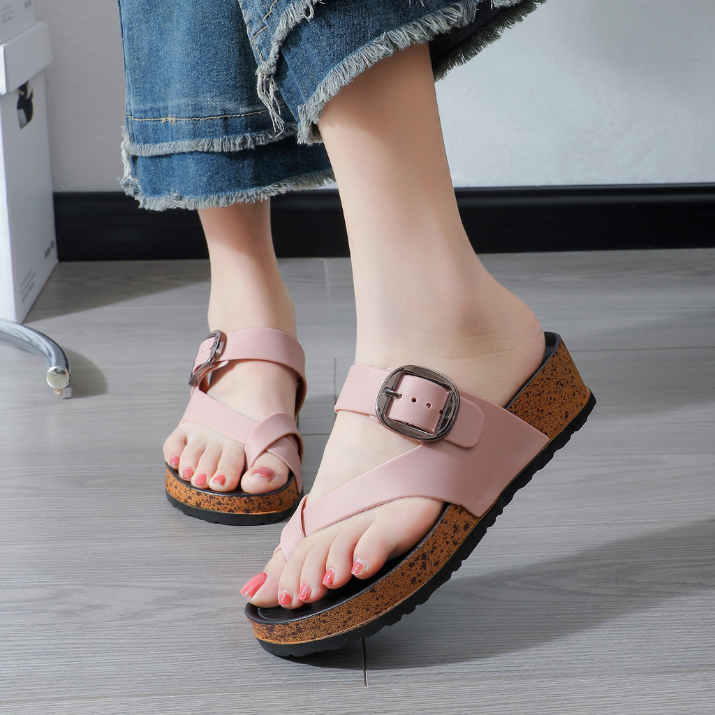 GTX High ONE FINGER wedge sandals Women Two Strap sandals women ...