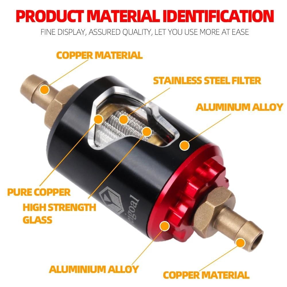 Aluminum Fuel Filter alloy Motorcycle strong magnetic filter Motorcycle ...