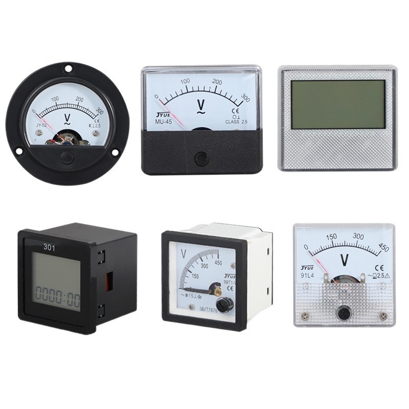 Gasoline diesel generator voltmeter pointer three-phase single-phase ...