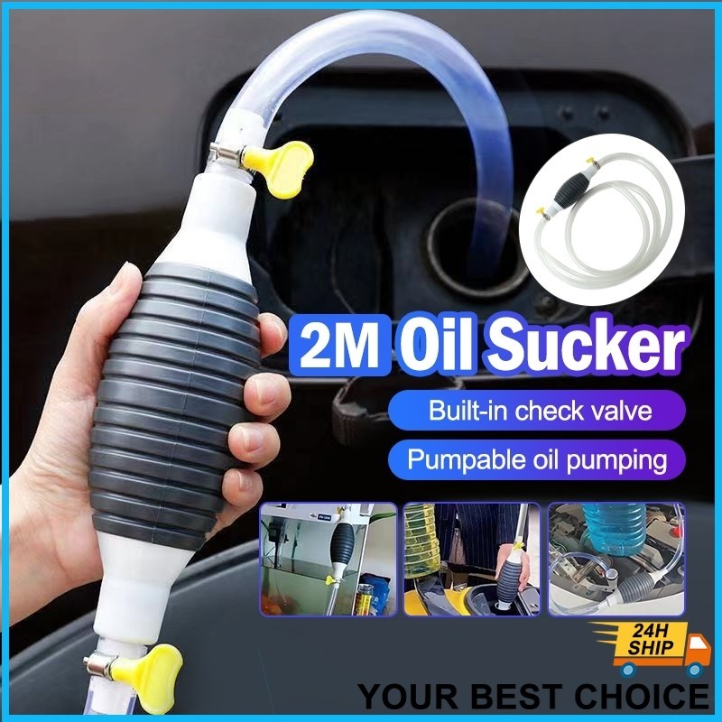 Car Fuel Tank Sucker Oil Transfer Car Fuel Pump Petrol Diesel Liquid ...