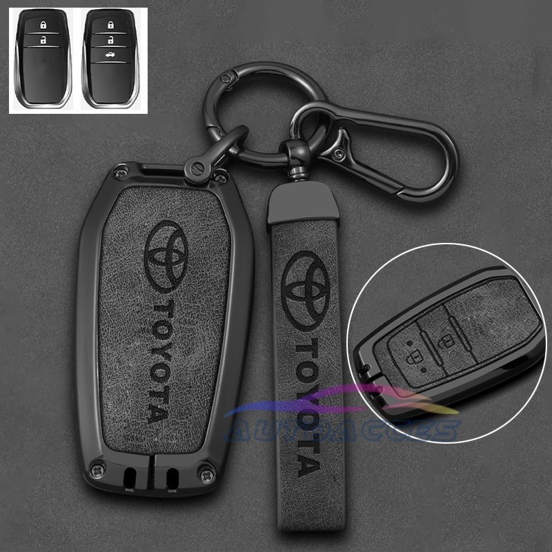 Remote Key Case Cover Car Key Fob Shell for Toyota Hilux Conquest Rogue ...
