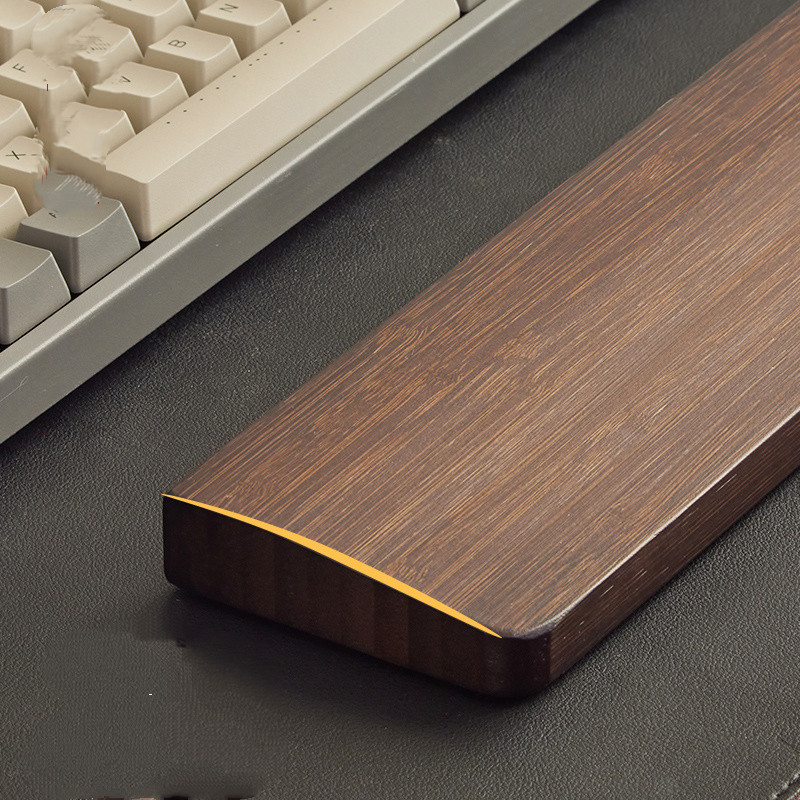 Keyboard hand rests Mechanical keyboard 104 keys palm rests Wooden ...