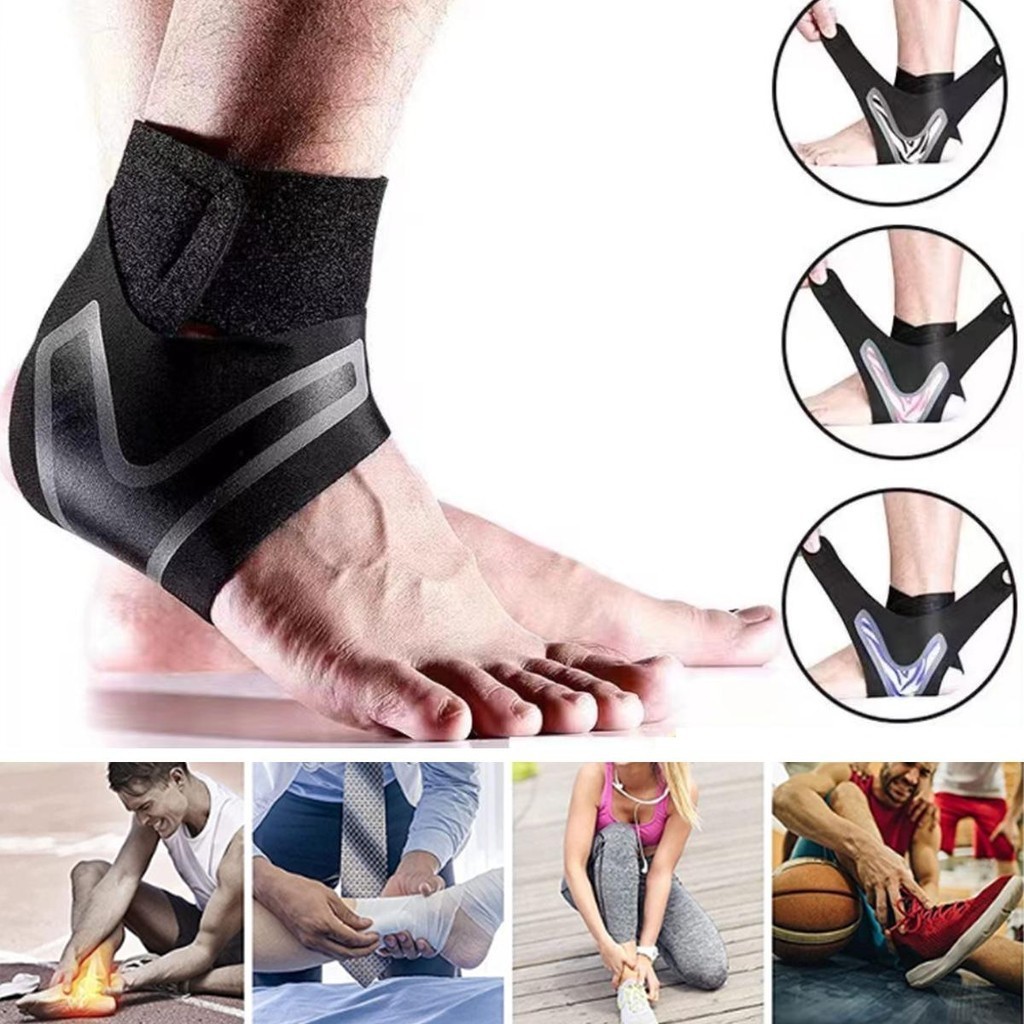 Basketball Ankle Support Protection Adjustable Elastic Comfort Ankle ...