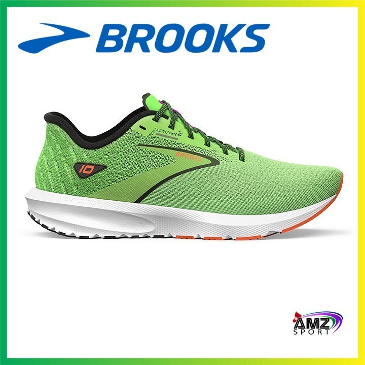 BROOKS MEN’S LAUNCH 10 RUNNING SHOE (110409 1D 308) D CUTTING ( GRN ...