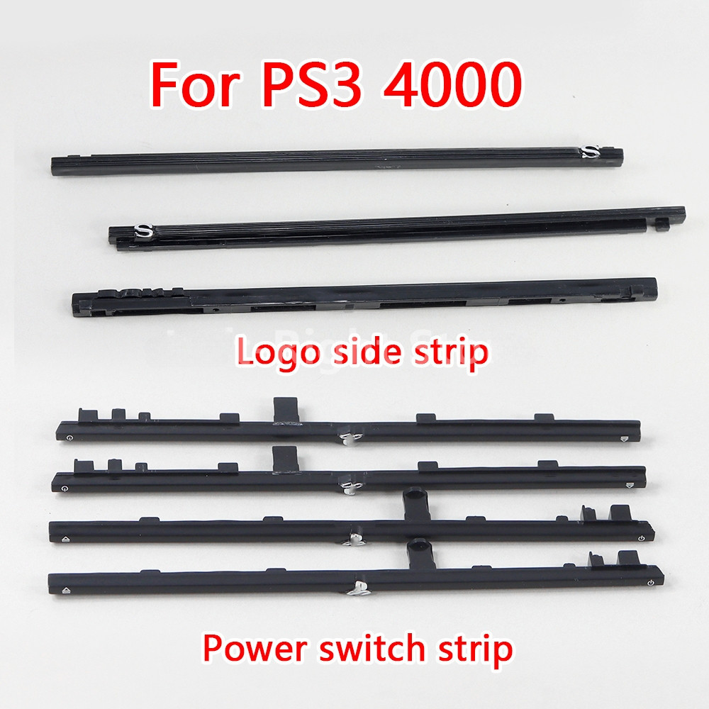 NSLikey 1PCS For PS3 Slim 4000 Console Logo Strip Power Switch LED ...