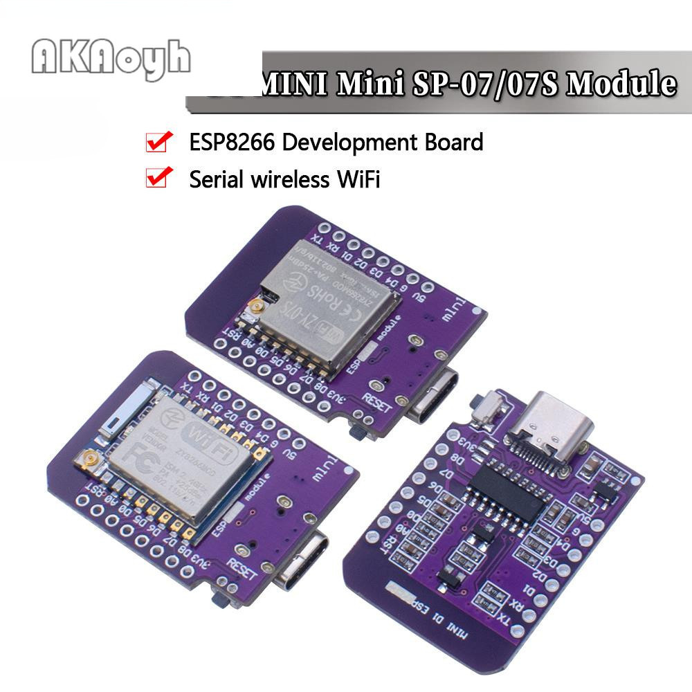 D1 Mini TYPE-C ESP8266 ESP-07/07S CH340G USB D1 Mini WIFI Development Board D1 Mini NodeMCU Lua ...