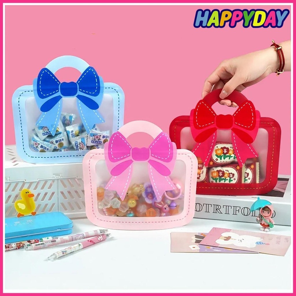 10pcs Ribbon Lootbag Gender Reveal Giveaway Party Favors Ziplock ...